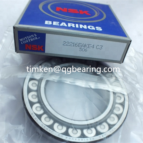NSK bearing 22216 spherical roller bearing