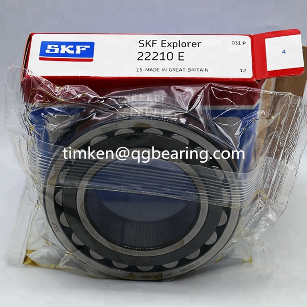 SKF bearing 22210E spherical roller bearing
